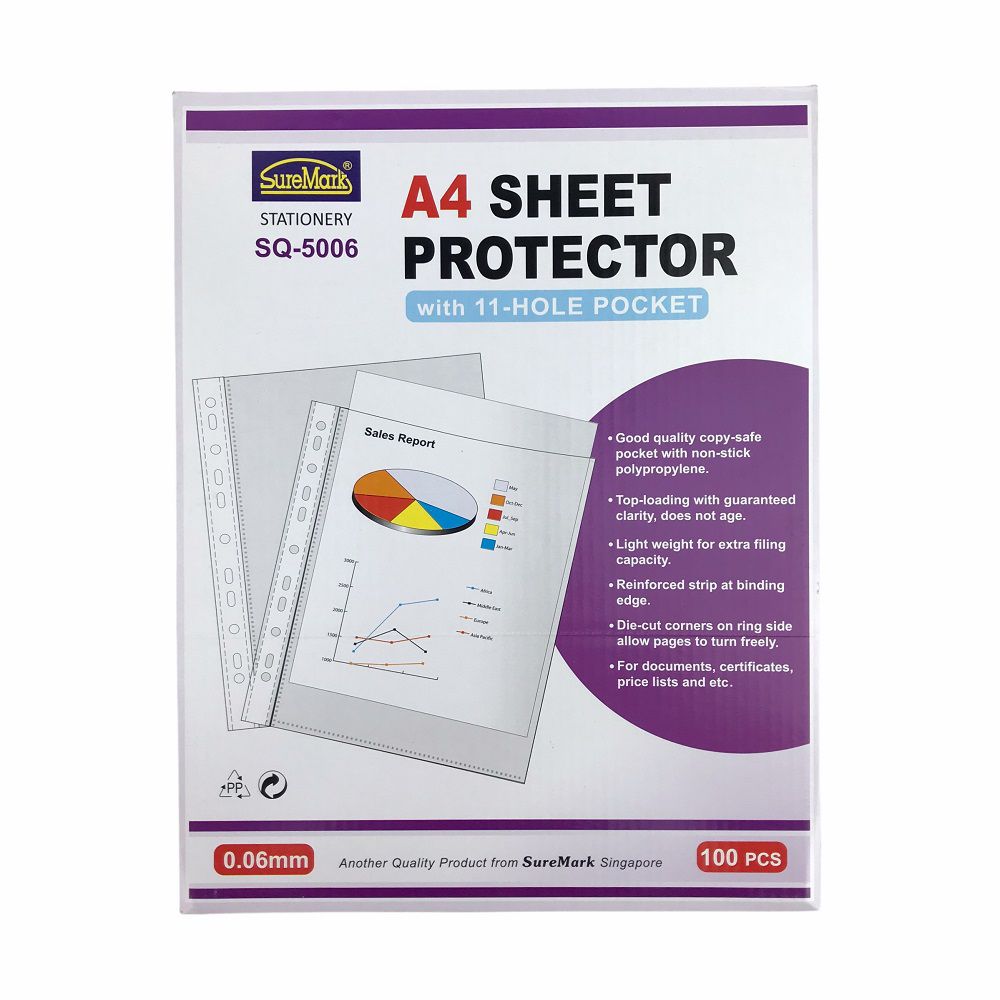 [HCM]Bìa lỗ khổ A4 cao cấp siêu dàyđẹpsang SUREMARK SQ 5006xấp 100 tờ-chất lượng SINGAPORE ...