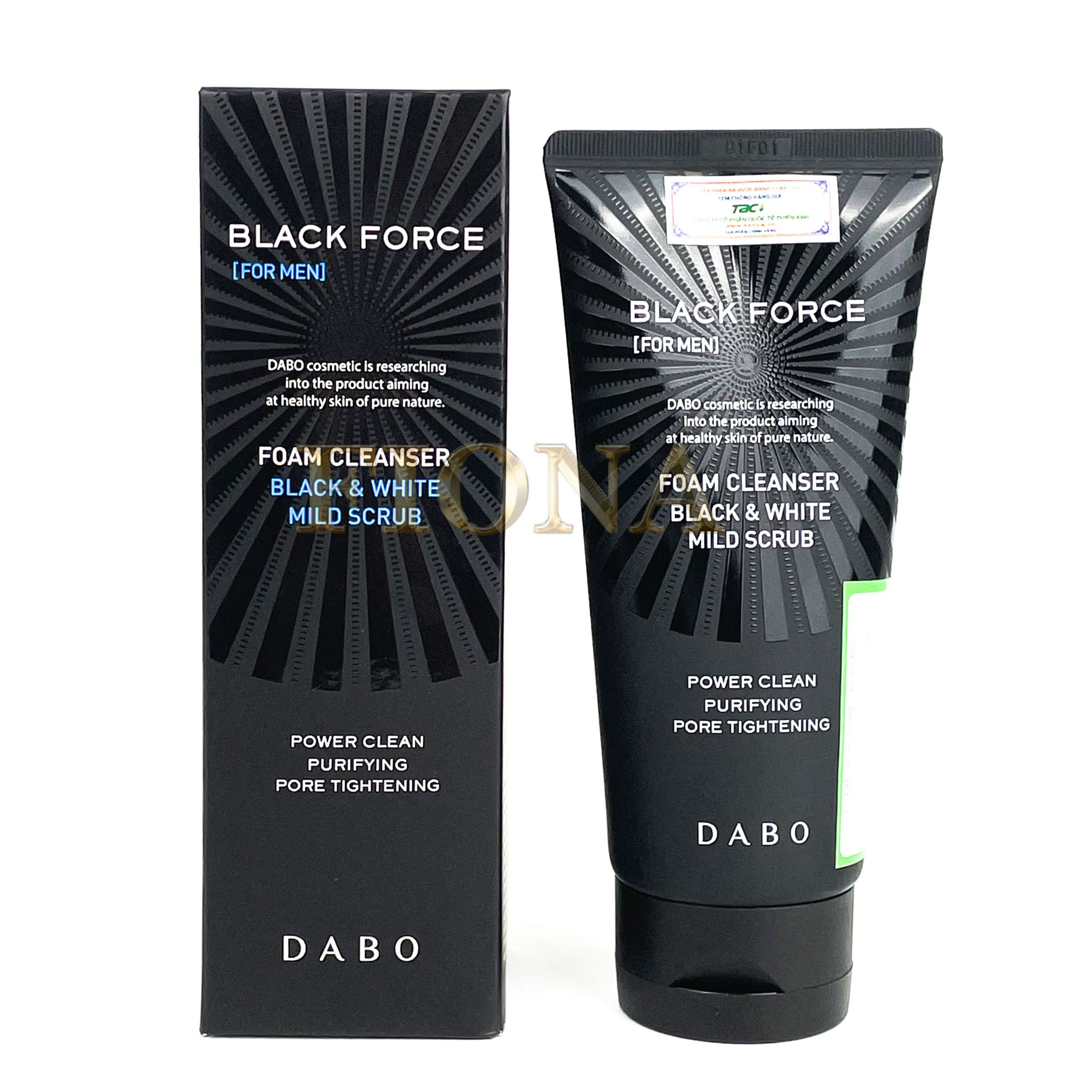 Sữa Rửa Mặt Nam Dabo Black Force Than Hoạt Tính Ngăn Ngừa Mụn, Trắng Da ...