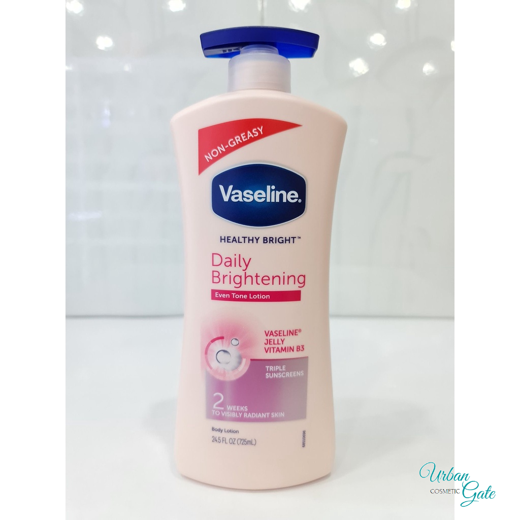 Sữa dưỡng thể body Vaseline Hồng Healthy Bright Daily Brightening Body ...