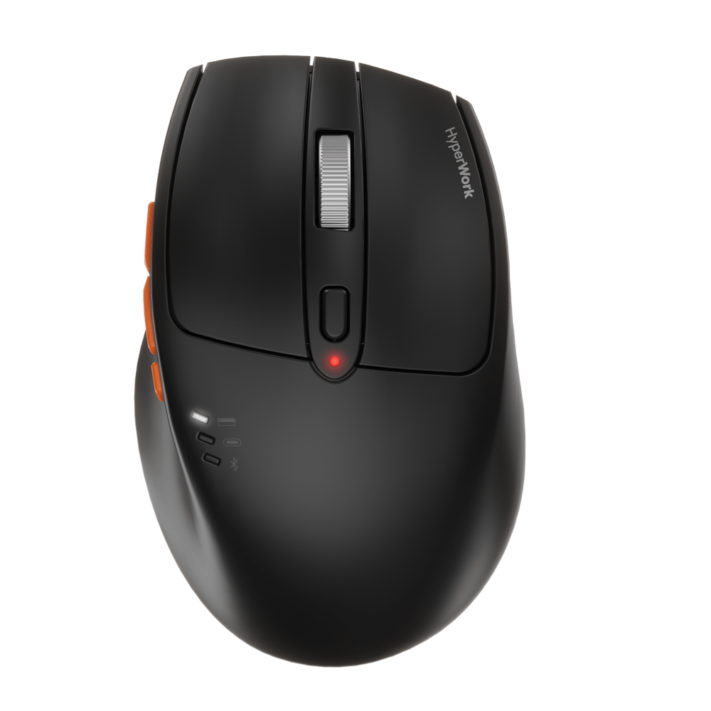 Chuột không dây HyperWork Silentium MS01 - kết nối bluetooth 2.4G ( USB - A USB - C HyperWork MS ...