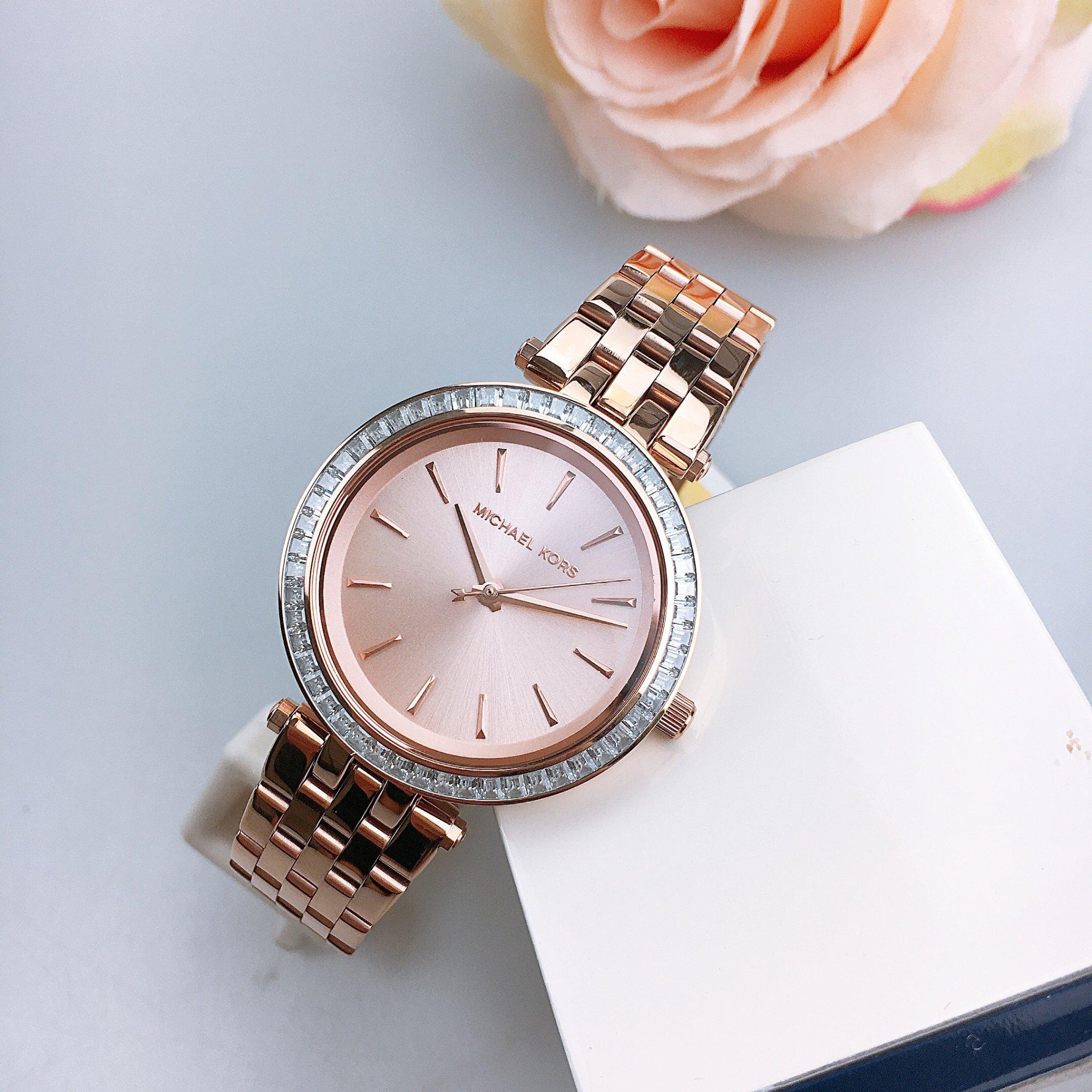 Đồng Hồ Nữ MK3366 Michael Kors Rose Gold-Tone Darci Watch - MixASale