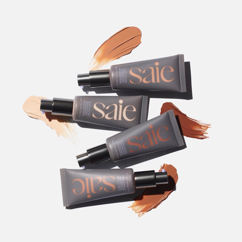 Saie - Kem nền dưỡng ẩm có chống nắng Saie Slip Tint Dewy Tinted ...