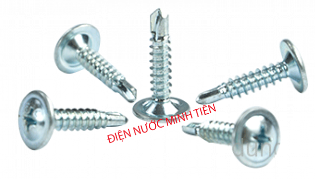 Vít bắn sắt đầu dù đuôi cá tự khoan 1.3F, 1.6F, 1.9F, 2.5F, 3F, 4F, 5F ...