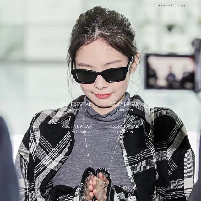 Kính mắt JENNIE x GM thời trang mắt mèo kính râm mát nam nữ Jennie ...