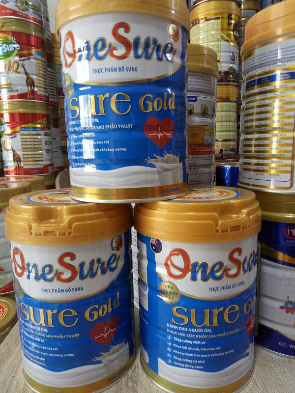 Sữa phục hồi sức khỏe OneSure Sure Gold 900Gr bổ sung dinh dưỡng cho ...