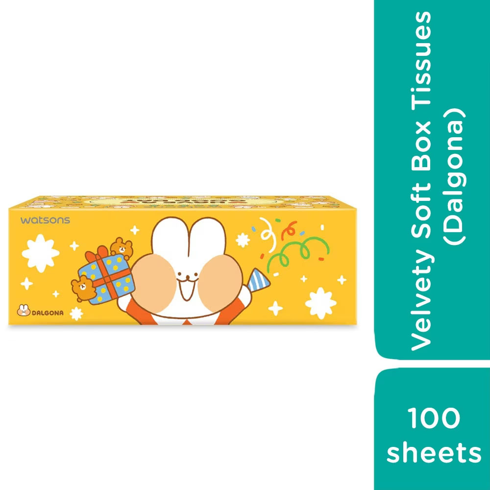 MUA LÀ CÓ QUÀ Khăn Giấy Hộp Watsons Velvety Soft Box Tissues (Dalgona ...