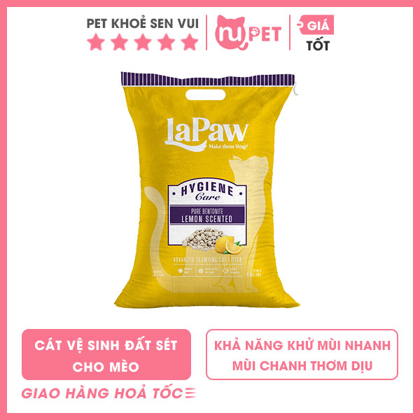 Cát vệ sinh cho mèo Lapaw 10L/5Kg - Lapaw mẫu mới - ít bụi hạt nhỏ ...