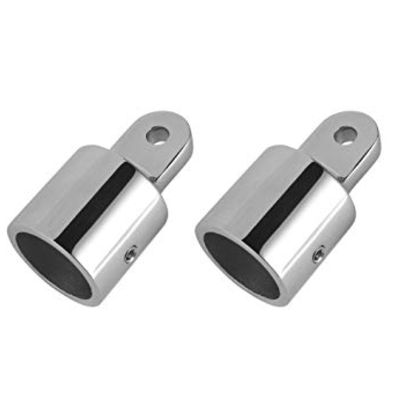 4Pcs 25mm Eye End Cap Bimini Top Eye End Cap Fitting Boat Marine ...