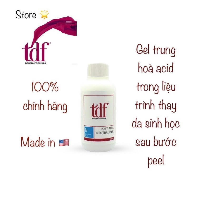 TDF Set Peel da sinh học- tái tạo da - Glycolic acid 70% chính hãng từ ...