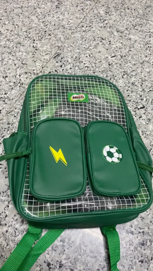 Balo Milo trong suốt cao cấp - quà tặng sữa Milo - MixASale