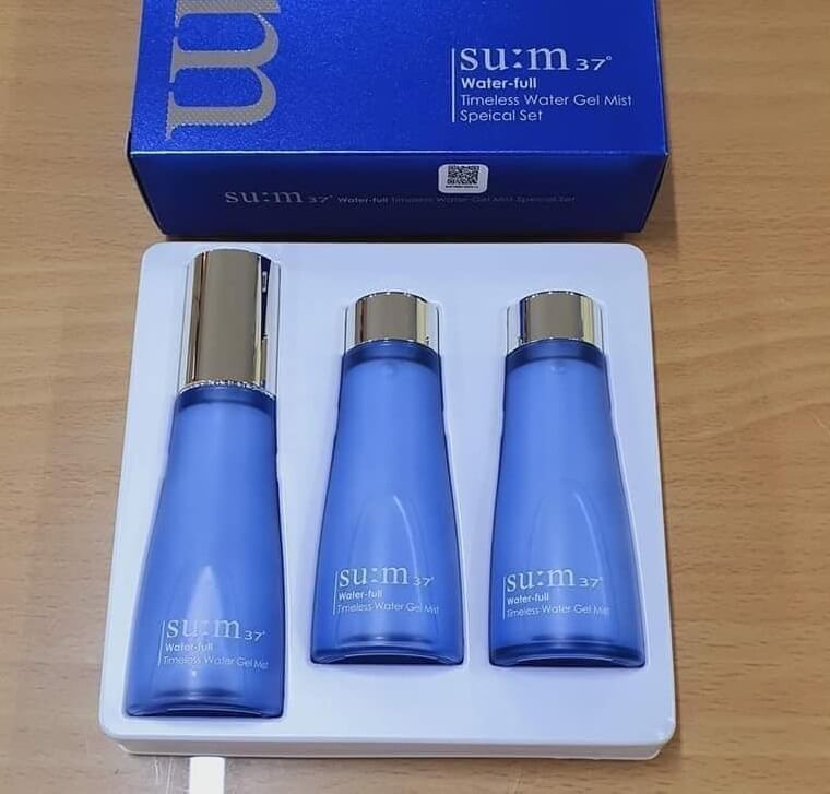 Bộ xịt khoáng Sum Water-Full Timeless Water Gel Mist Special Set 3SP ...