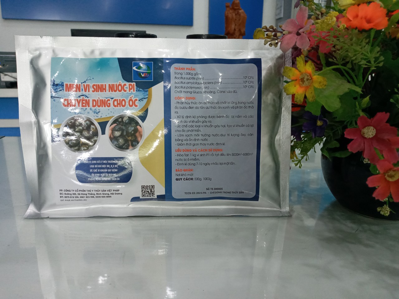 MEN VI SINH PI CHUYÊN DÙNG CHO ỐC BƯU ĐEN VIỆT PHÁP | Lazada.vn