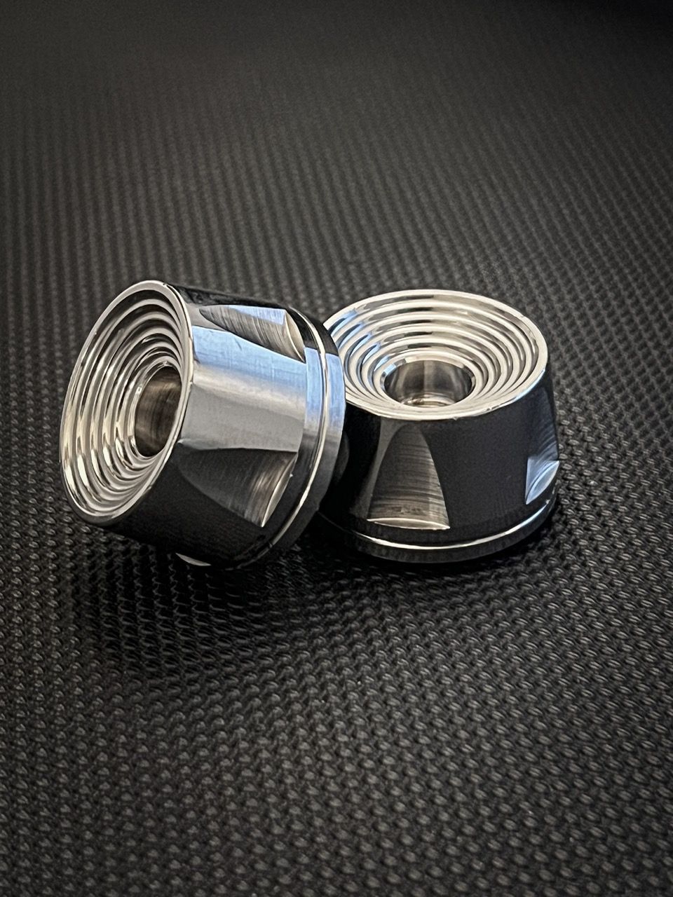 Gù tay lái inox 304 CNC kiểu 5 sọc siêu nặng gắn nhiều dòng xe | Lazada.vn