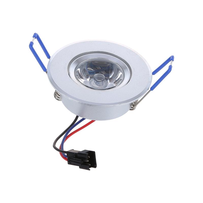 3W RGB LED Ceiling Light Bulb Fixture Lamp + Driver + 24 Key 16 Color ...