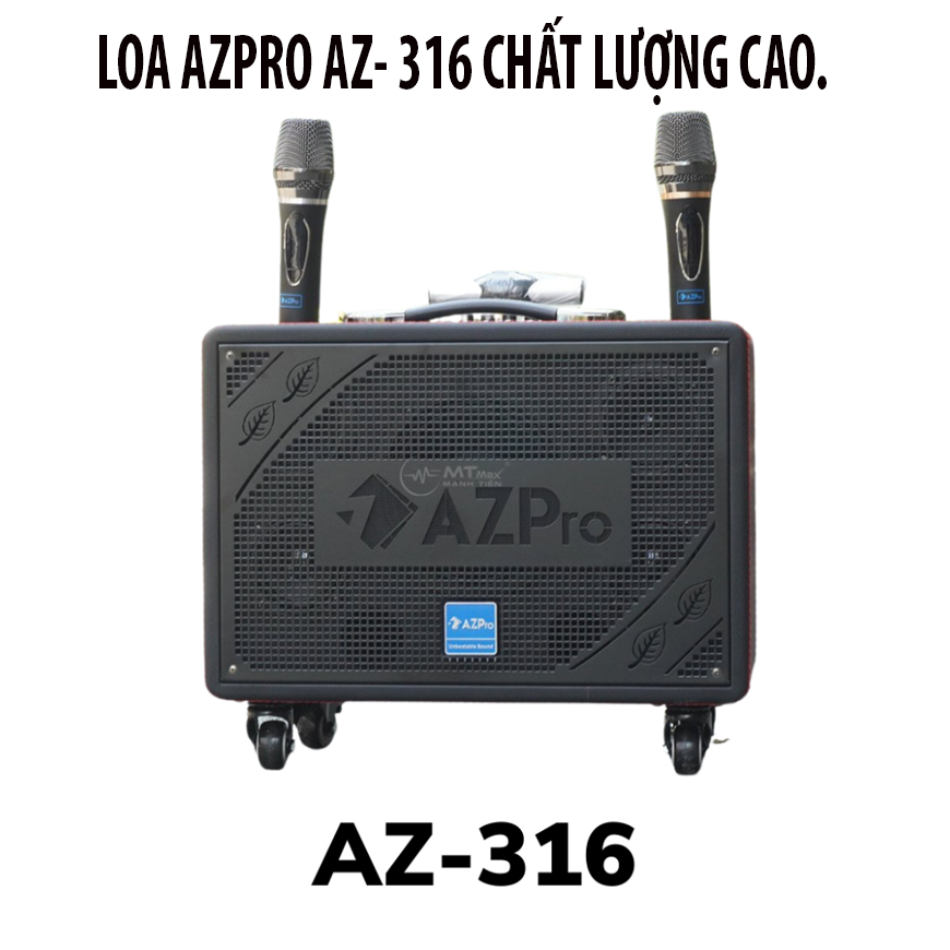 LOA KÉO CHẤT LƯỢNG CAO AZPRO AZ- 316 - Loa kéo di động AZPro AZ-316 ...