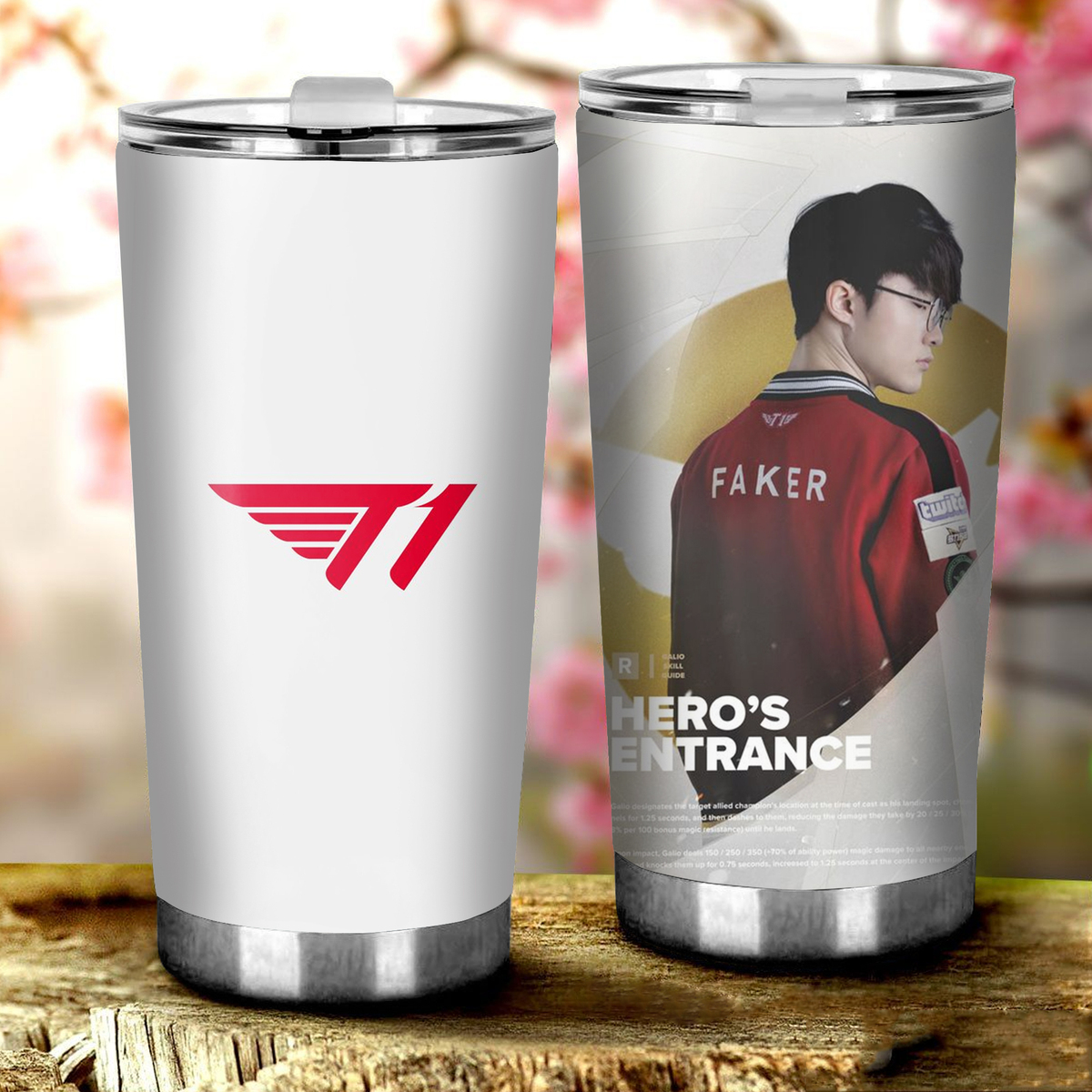 Cốc Giữ Nhiệt In Hình Faker, SKT T1 600Ml In Tên, Hình Ảnh Theo Yêu Cầu | Lazada.vn