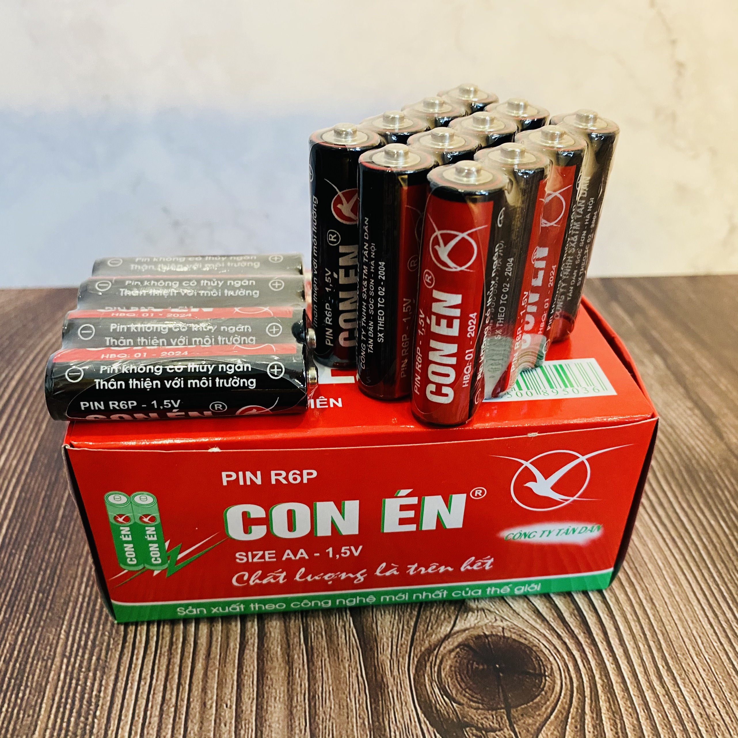 1 Vỉ 4 Viên Pin Con Én Hàng Công Ty Chính Hãng Loại Tốt | Lazada.vn