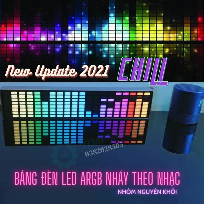 Dây Đèn Led Ws2812B Ws2812 Argb Dc5V 60LedM Full Color Hiệu Ứng Sóng Nhạc Dán Cạnh Bàn Màn Hình ...