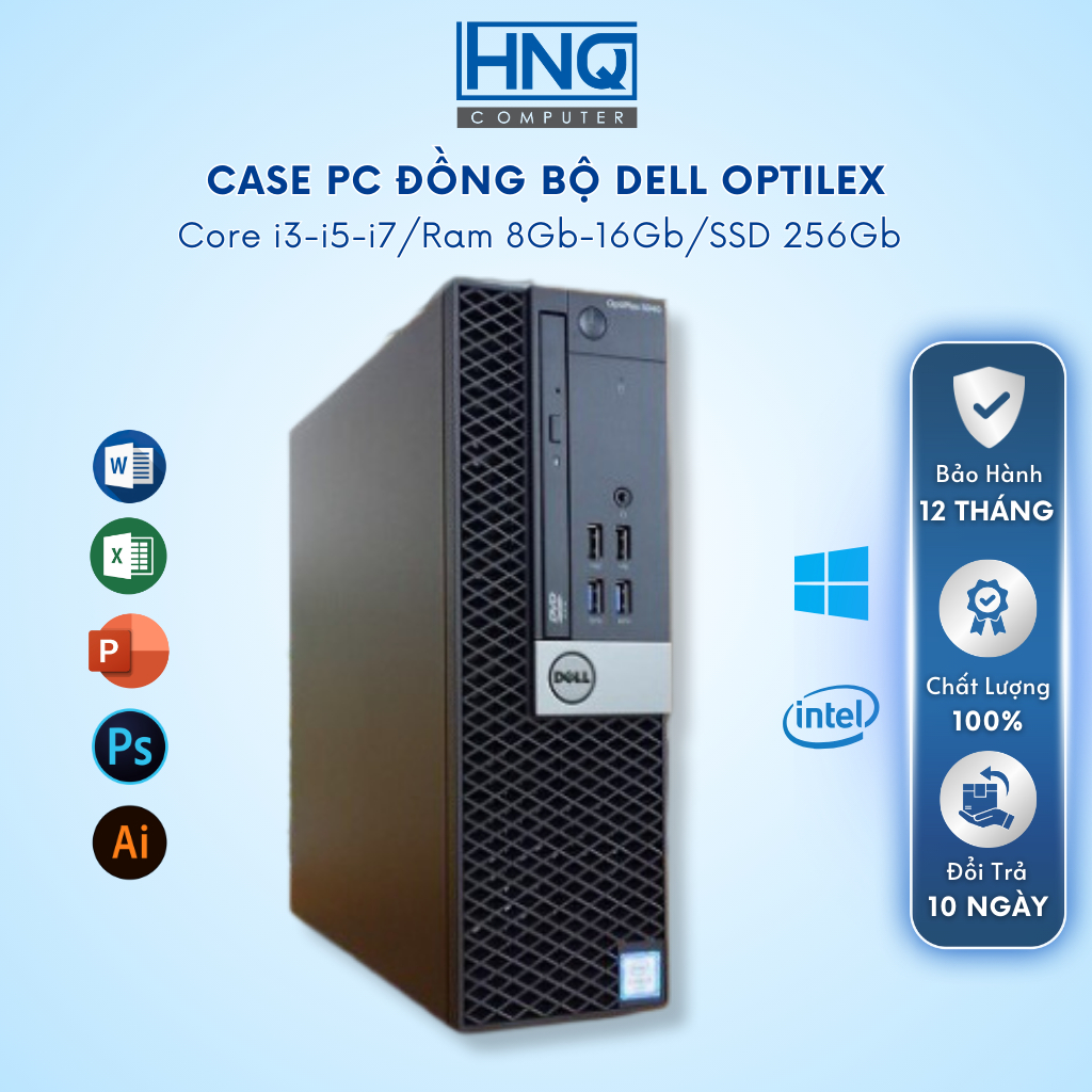 Case máy tính Dell Optiplex 3050, Máy Tính Bộ DELL Optilex 3050 SFF ...
