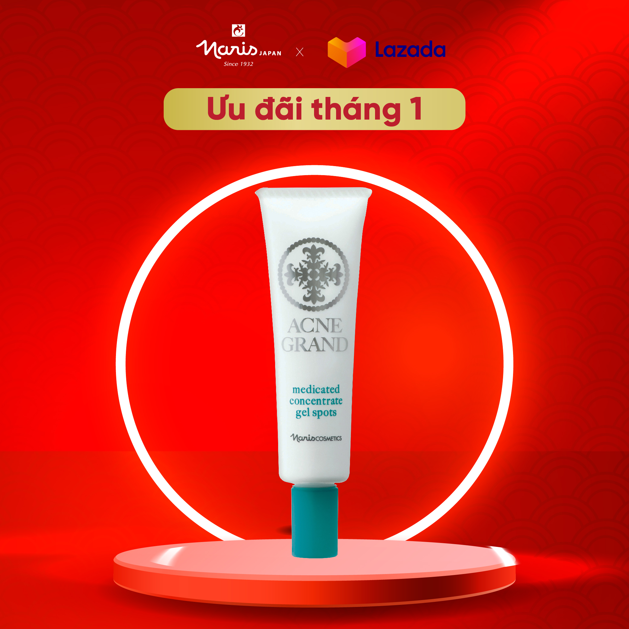 Gel chấm mụn Naris Acne Grand Medicated Concentrate Gel Spots 20ml ...