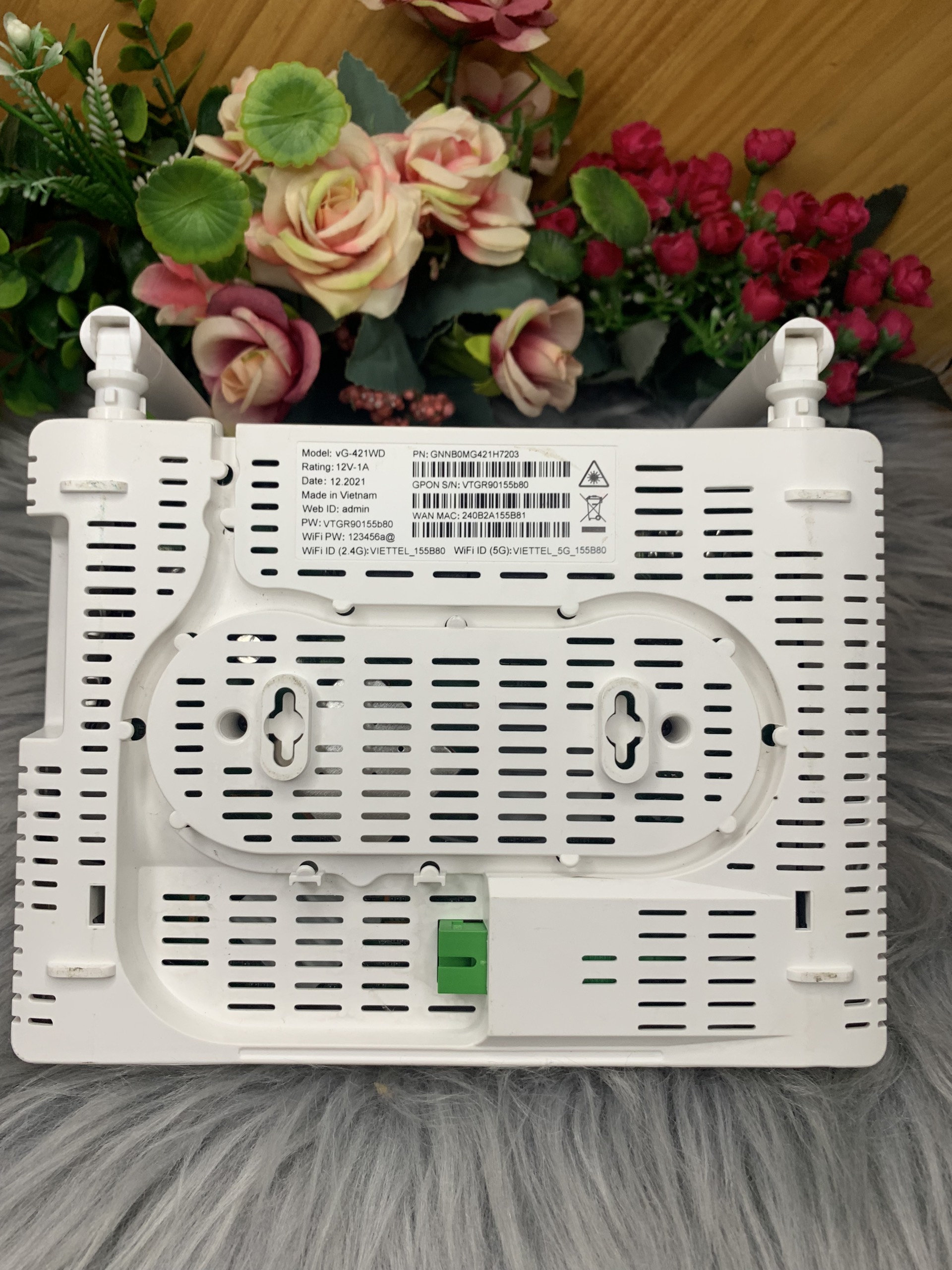 Modem wifi 2 băng tần Viettel VG-421WD đã qua sử dụng kèm nguồn - MixASale