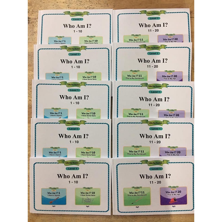 [Level 1] Little Fox Who Am I + file nghe + Where Am I + The big green ...