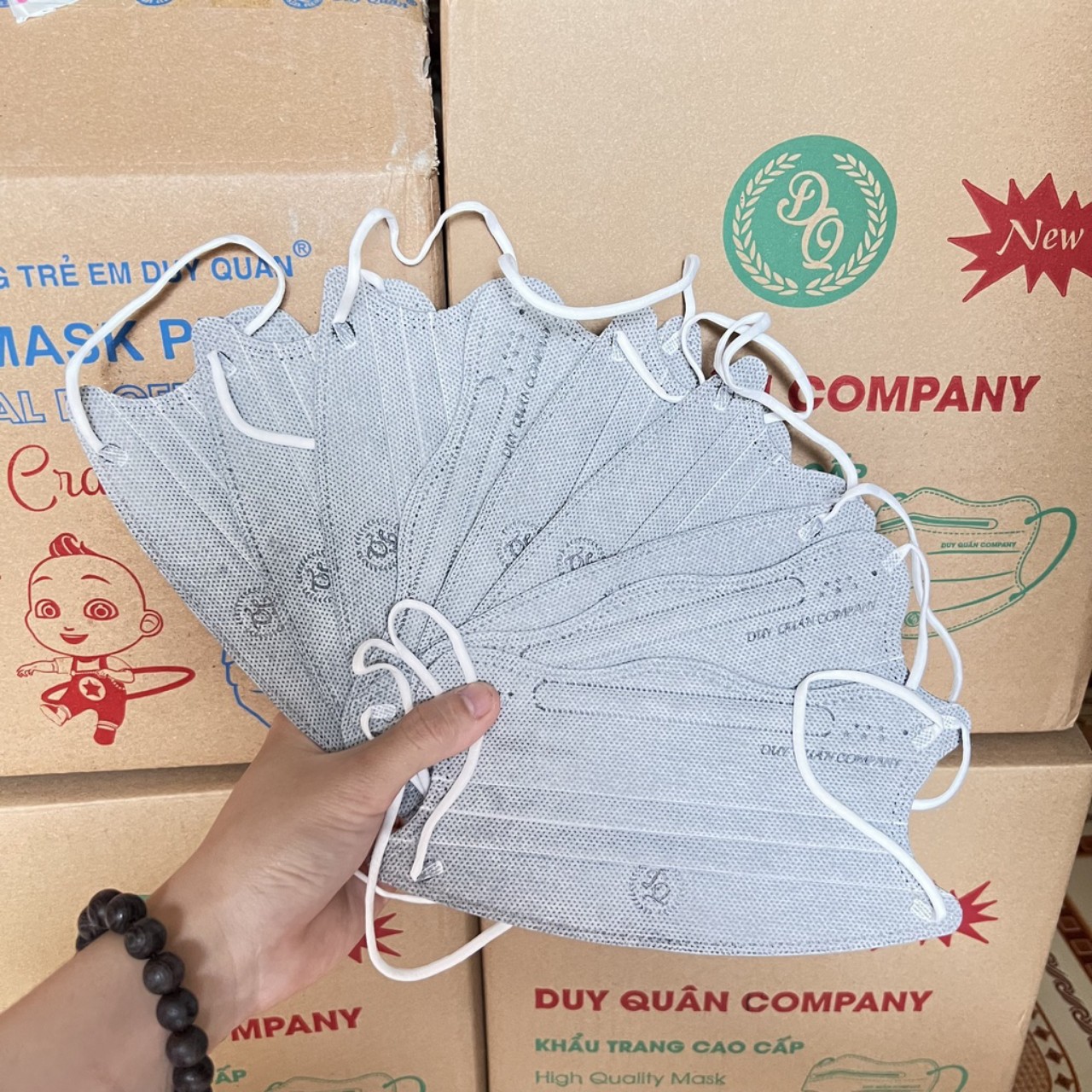 THÙNG 300 CHIẾC KHẨU TRANG 4D CUA KING CAR MASK công nghệ HÀN QUỐC ...