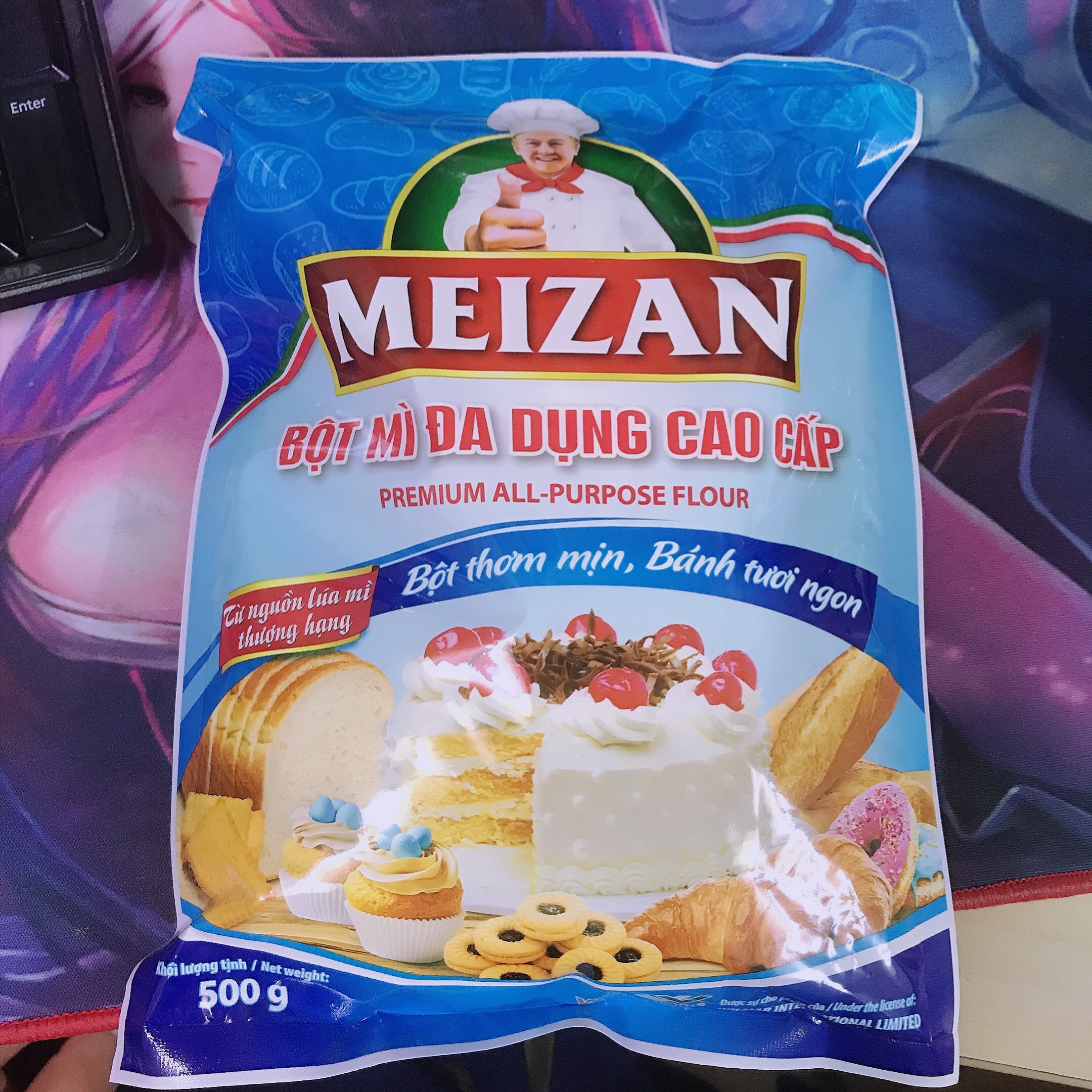 Bột Mì Đa Dụng Cao Cấp Meizan All Purpose Flour Bịch 500g-1kg | Lazada.vn