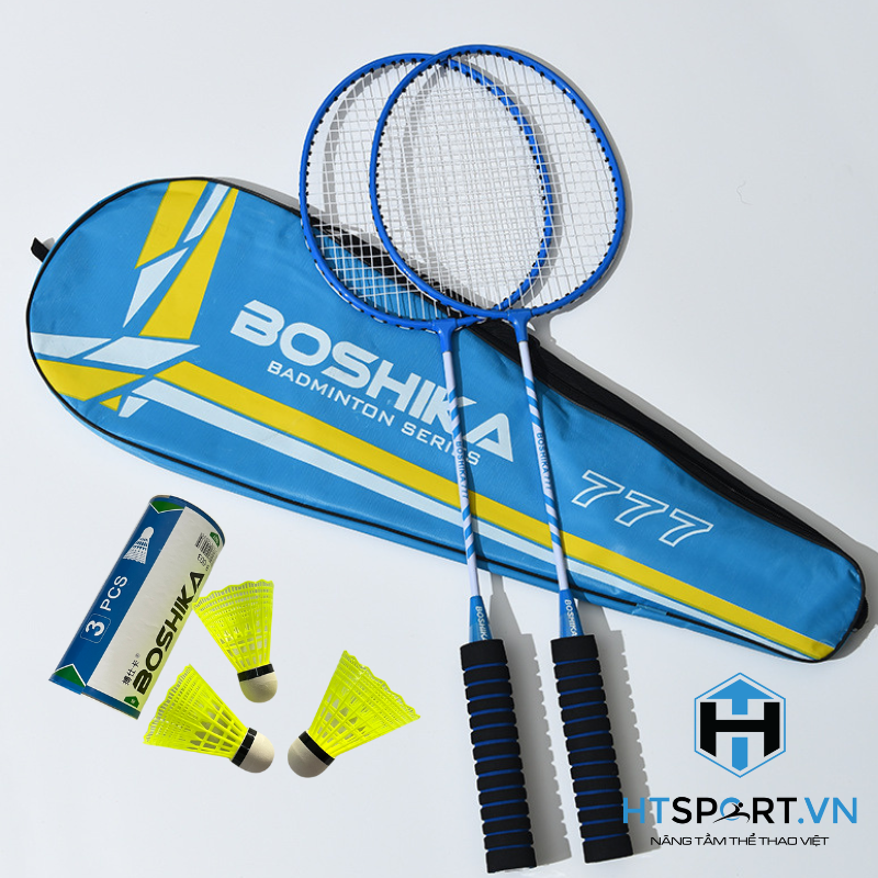 Vợt cầu lông, Cặp Vợt cầu lông BOSHIKA 777, Bộ Vợt Cầu Lông Hợp Kim ...
