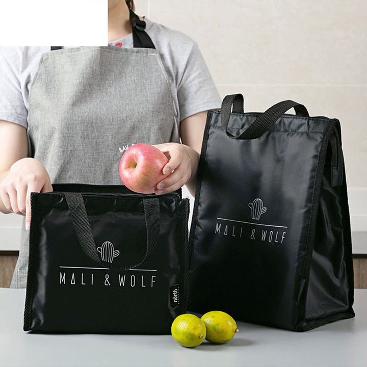 Túi giữ nhiệt đựng đồ ăn phiên bản cao cấp màu đen HL2 shop shop việt ...