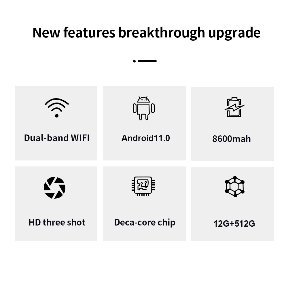 Máy tính bảng Galaxy S11 Tab 10.8inch 12GB512GB ROM Android 10.0 Thương ...