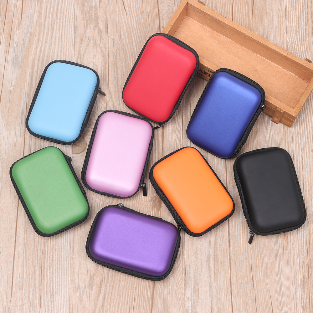 Earphone Storage Box Usb Hard Shell Keychain Bag Waterproof Sd Card ...