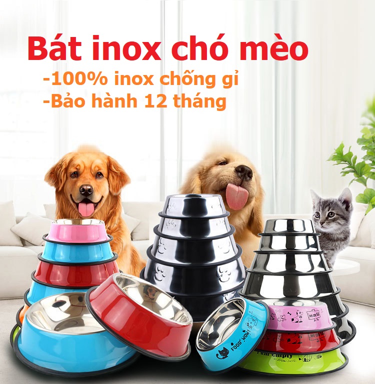 Bát gắn dán tường cho thú cưng chó mèo chén treo tường chó mèo hanpet ...