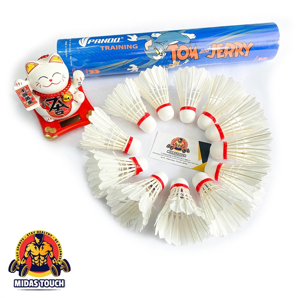 ☎ Ống Cầu Lông Vũ Pando Tom and Jerry Giá Rẻ 6 trái 12 trái - Phù Hợp ...