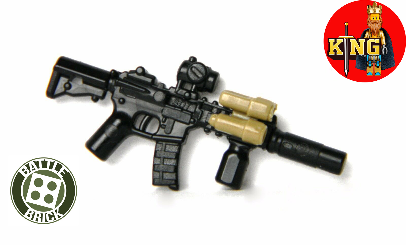 [Ảnh thật] [Chính hãng] Battlebrick Mk18-Mawl Carbine Phụ kiện đồ chơi ...