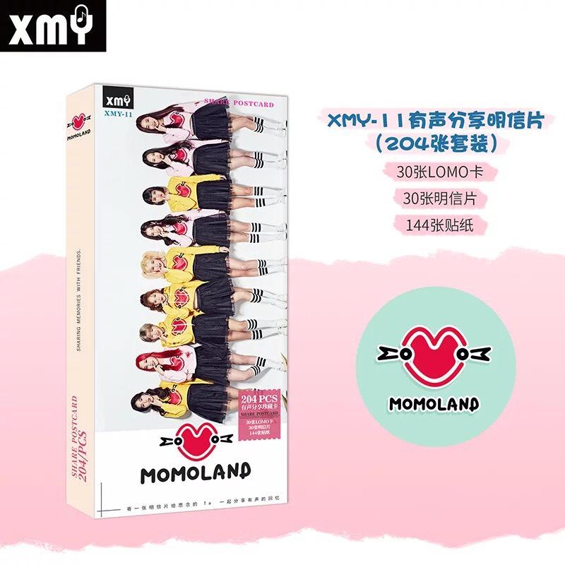 Postcard Momoland mẫu mới hộp ảnh bộ ảnh có ảnh dán sticker lomo bưu ...