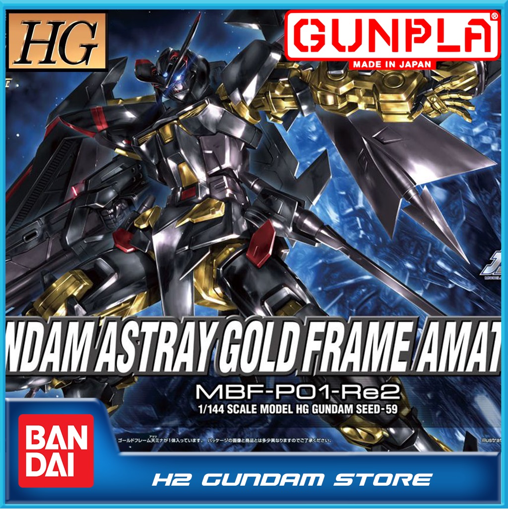 Mô hình Bandai HG 1/144 Gundam Astray Gold Frame Amatsu Mina (Gundam Model Kits) | Lazada.vn