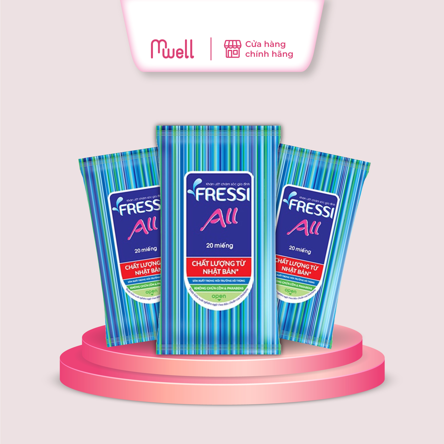 Khăn Ướt Chăm Sóc Gia Đình Fressi Care All Dịu Nhẹ 20 miếng/gói | Lazada.vn