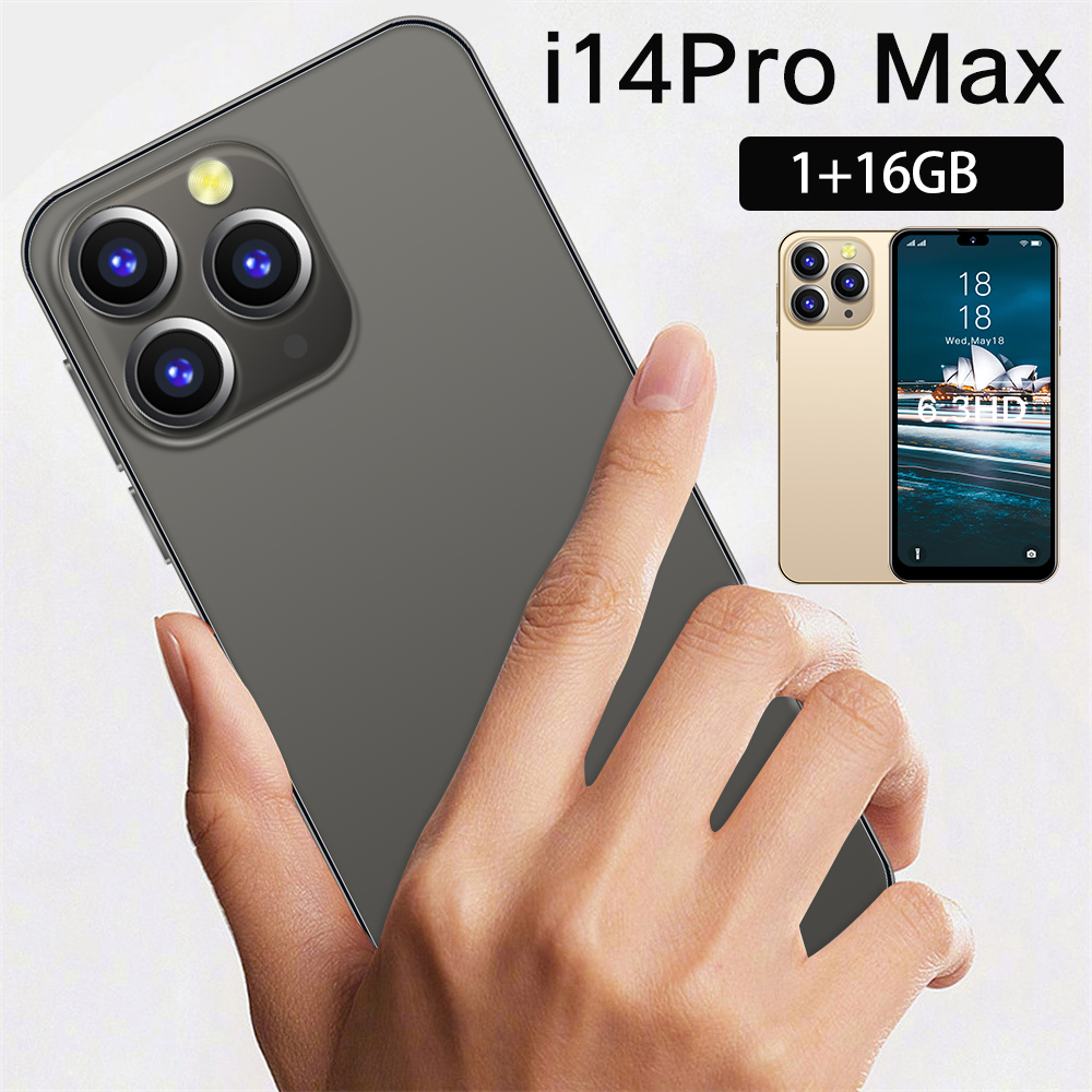 2023 NEW i14 Pro Max điện thoại 6.3inch giá siêu rẻ dành cho người già ...