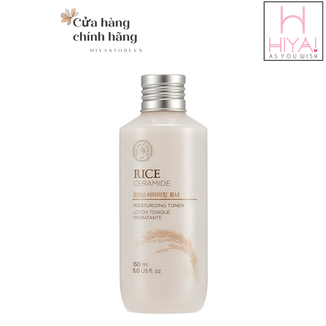 Nước hoa hồng gạo Rice Ceramide Moisturizing Toner The Face Shop (150ml ...
