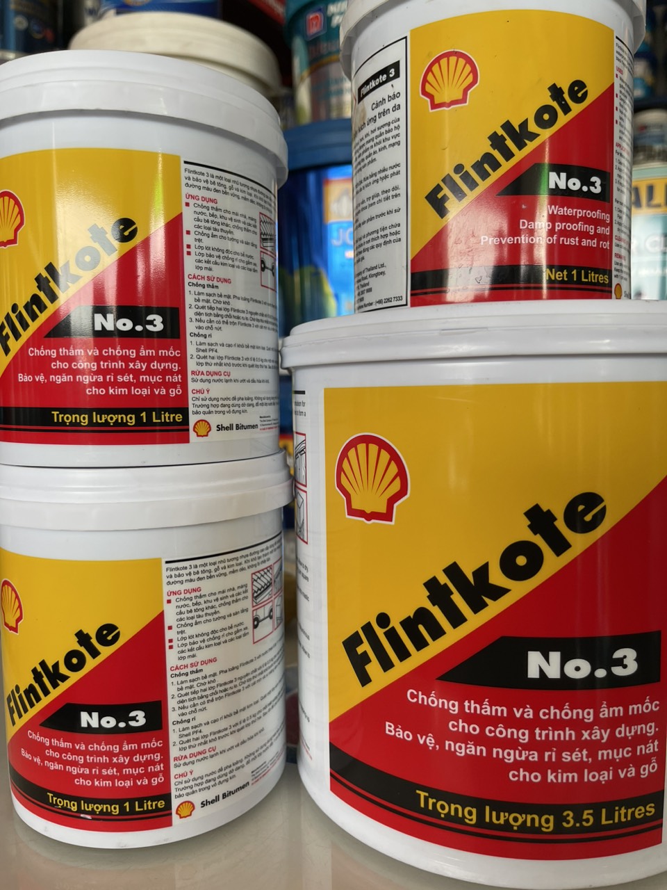 Chống thấm Shell Flintkote No3 – Sơn chống thấm hồ cá koi , chống thấm ...