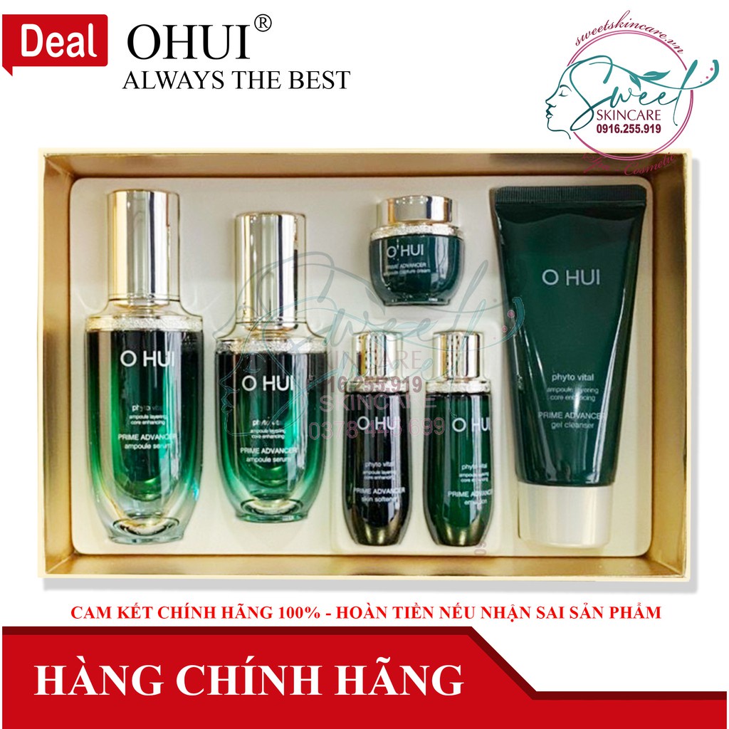 Bộ Tinh Chất Ohui Prime Advancer Ampoule Serum - chống lão hóa, chống ...