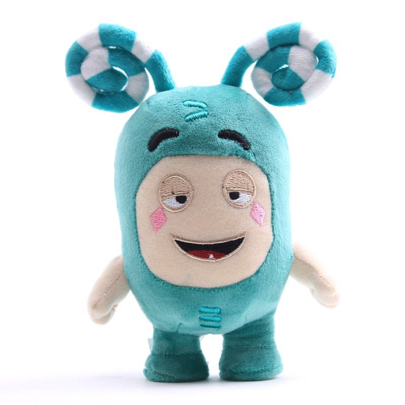 Oddbods 18cm Plush Soft Cuddly Toy Newt Bubbles Pogo Zee Jeff Fuse ...