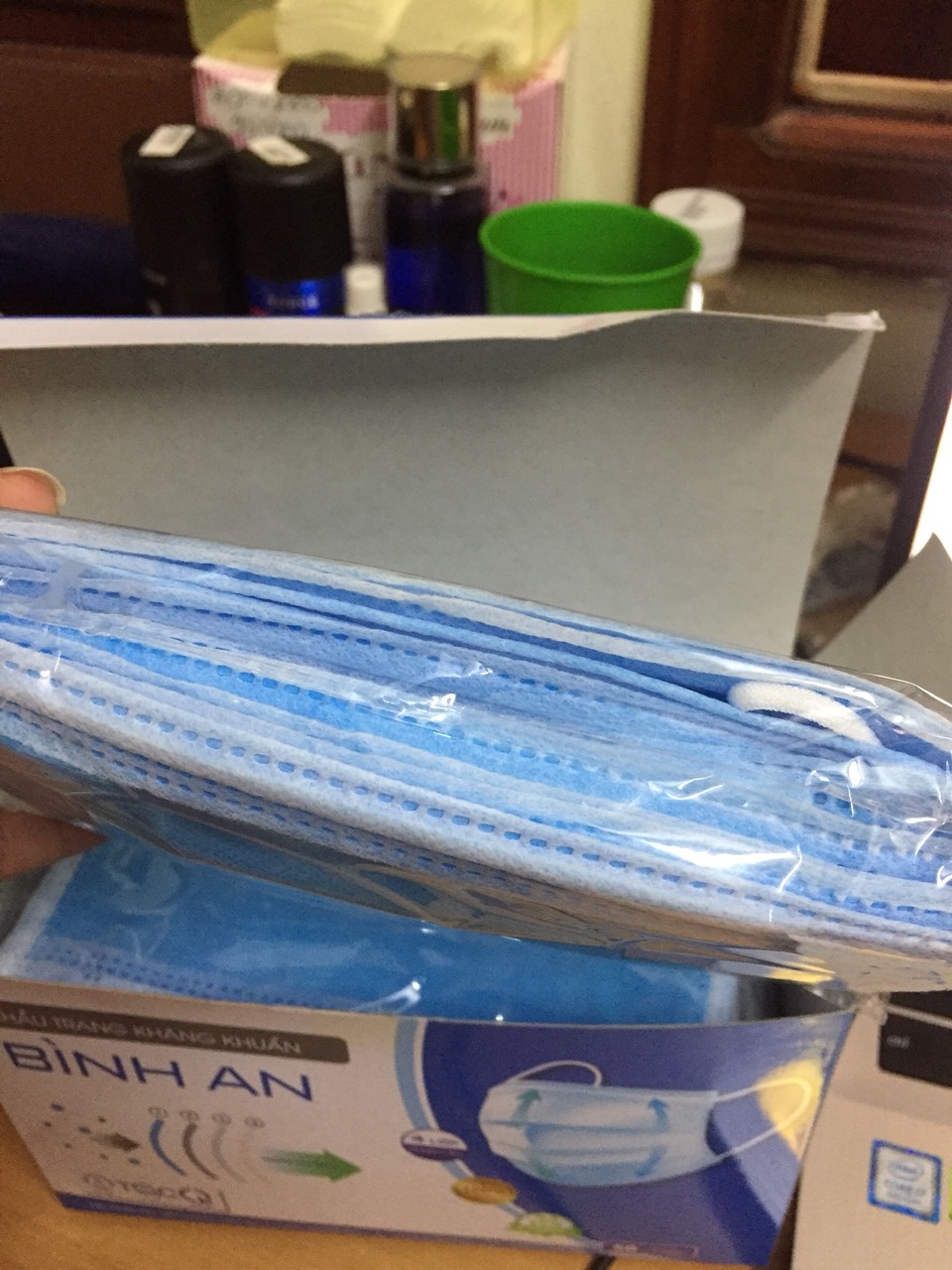 Khẩu trang 4D WINNER Mask bịch 10. chiếc Khẩu Trang ngăn ngừa khói bụi ...