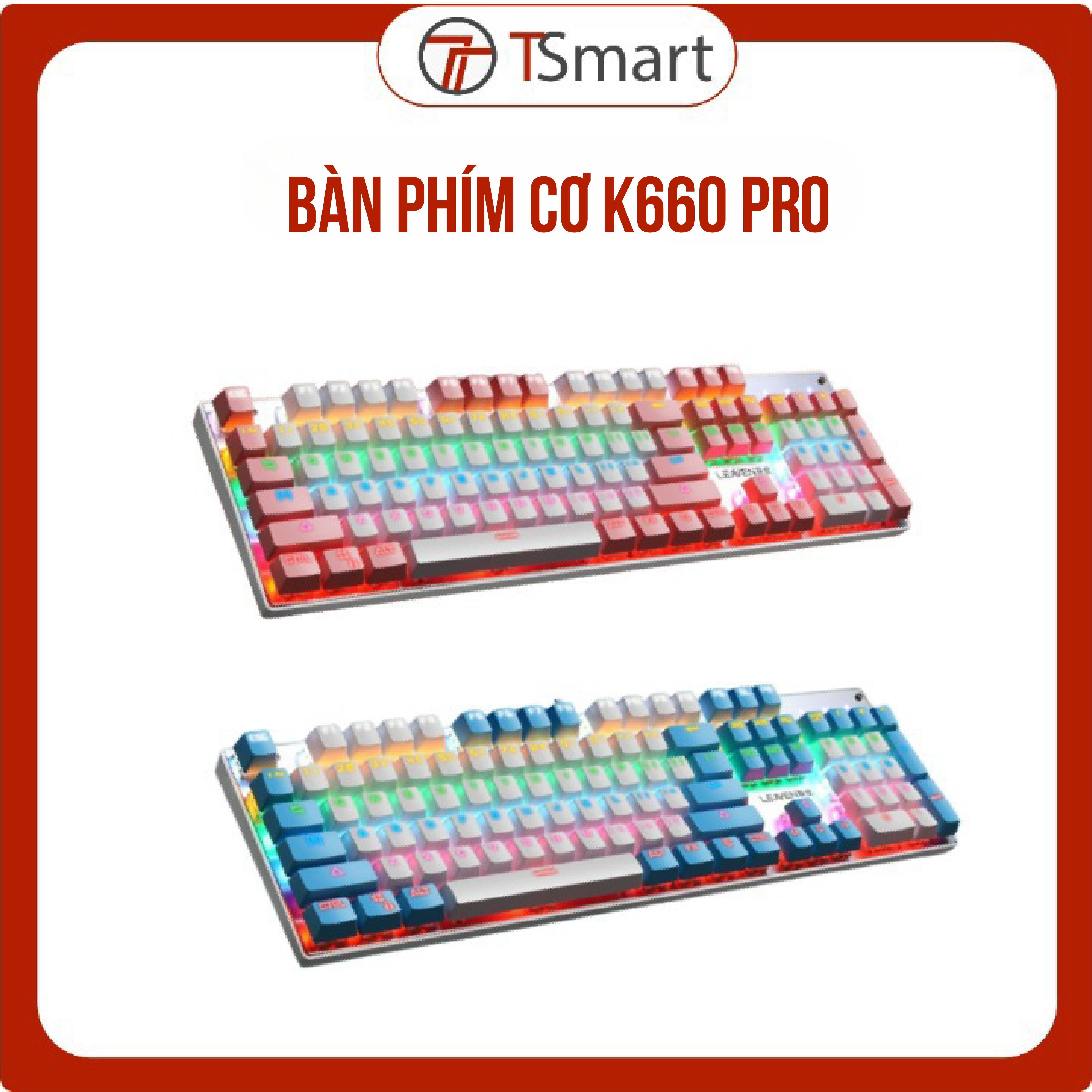Bàn phím cơ Gaming K100 Full LED - MixASale