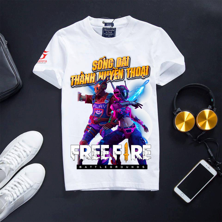 Áo Free Fire, Áo in 3D, Thẻ Vô Cực Mùa 19 - chất liệu cotton mịn ...