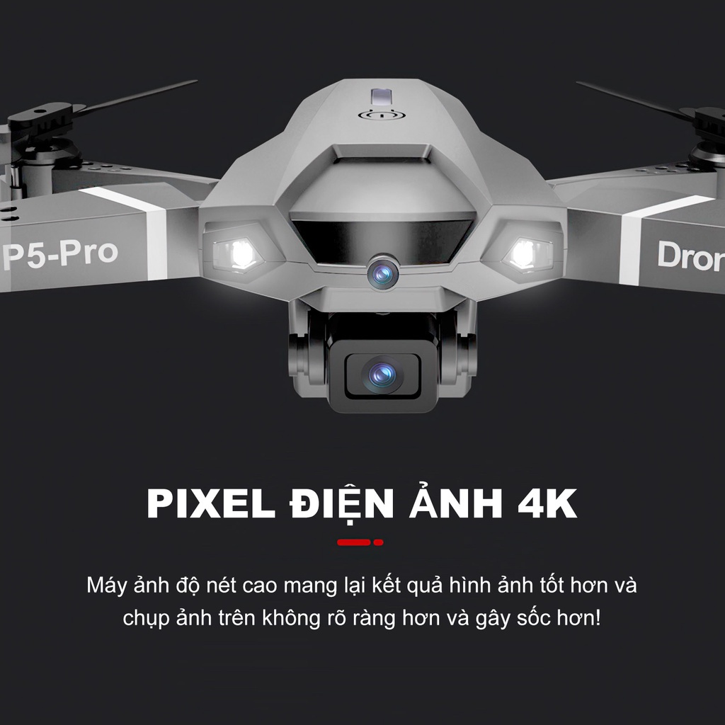 Flycam P5 Pro Máy Bay Camera 4K Giá Rẻ Điều Khiển Từ Xa Quay Phim Chụp ...