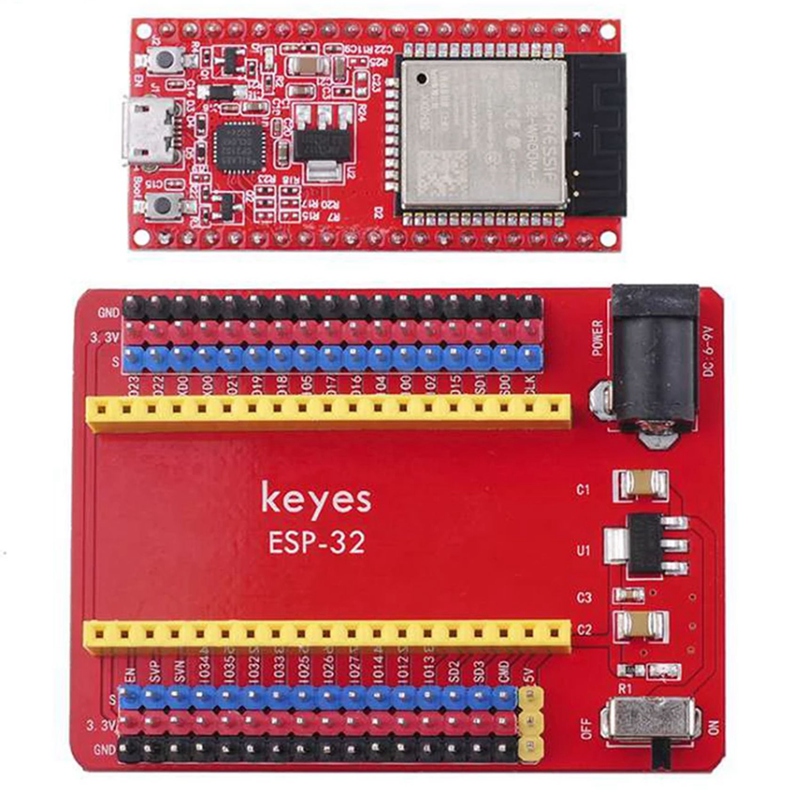 Esp32 Core Development Board Esp Wroom 32 Moduleesp32 Io Expansion Board For Arduino Raspberry