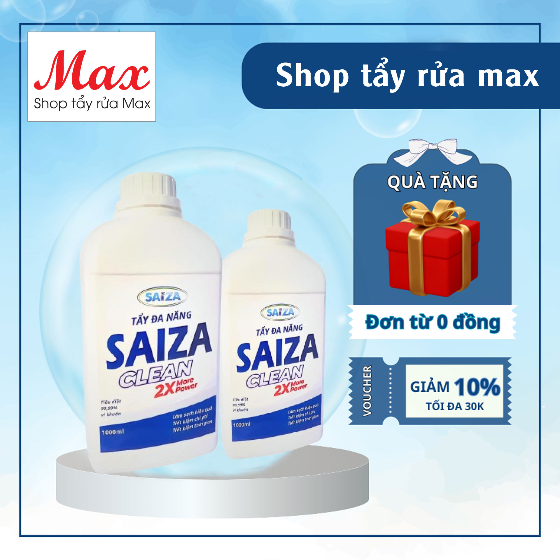 Nước Tẩy Đa Năng - Tẩy Cặn CANXI Vệ Sinh Sàn Nhà SAIZA 1000ml Làm Sạch Bề Mặt Sàn Đá Hoa, Vết Ố ...