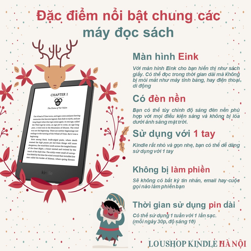 Máy đọc sách Kindle 2022 11th (Kindle basic 2022) có đèn nền 6inch ...